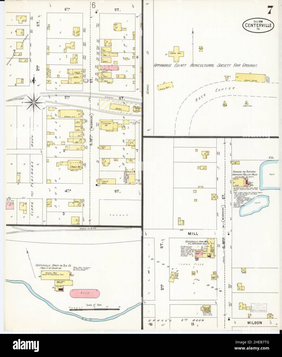 Map of centerville hi-res stock photography and images - Alamy