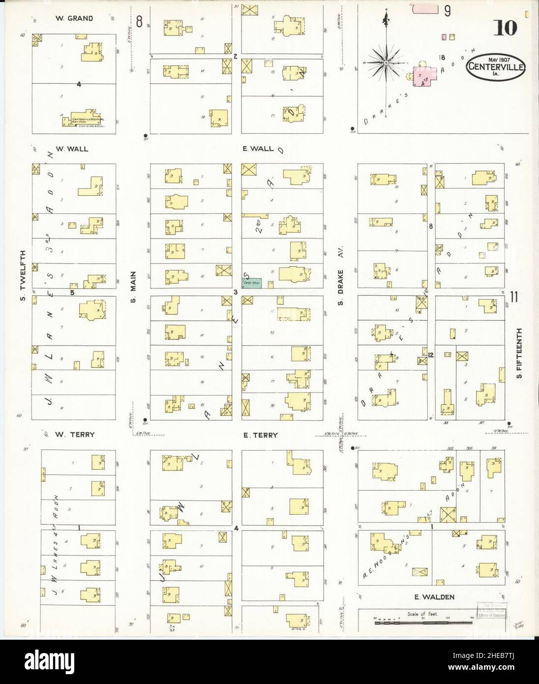 Map of centerville hi-res stock photography and images - Alamy
