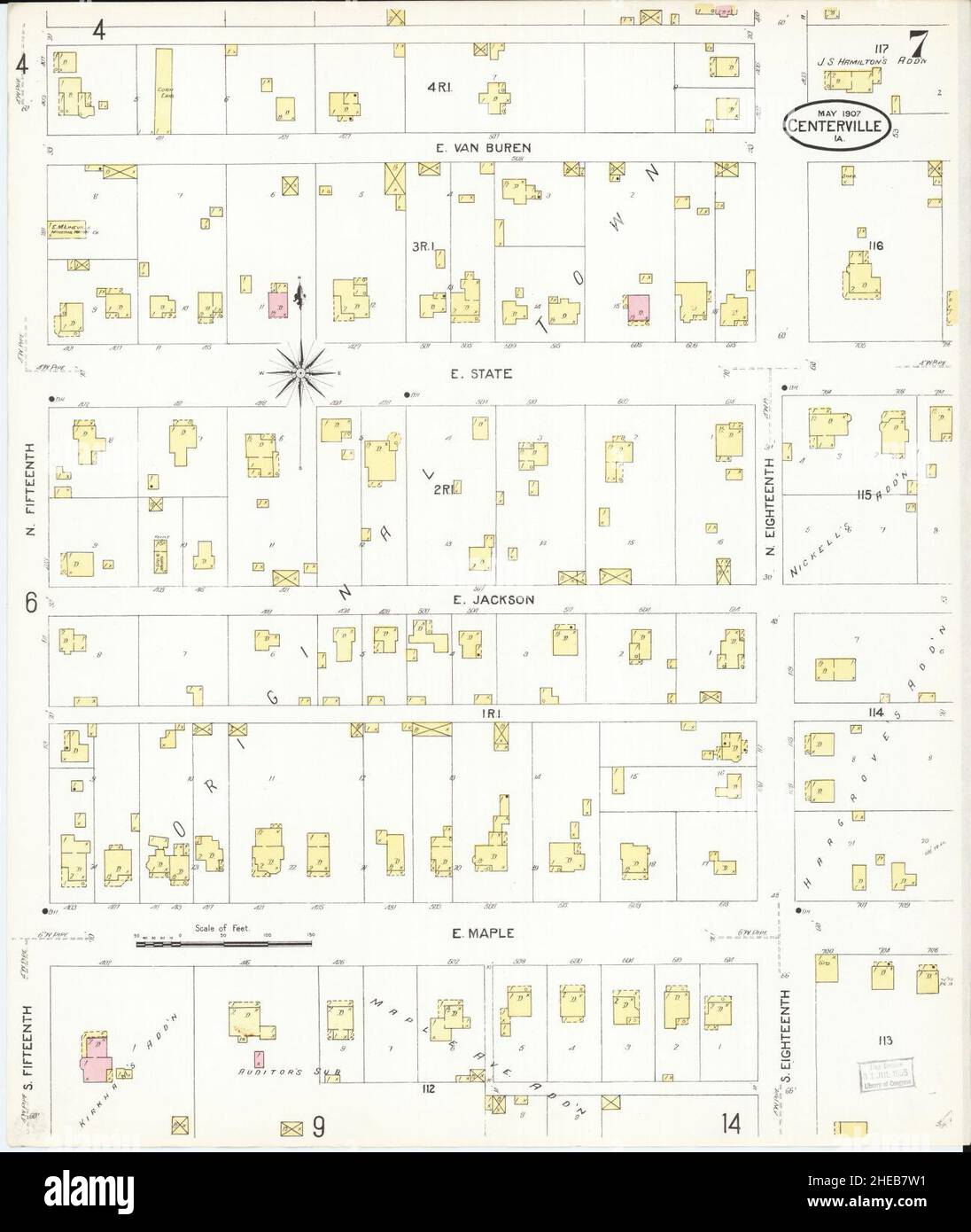 Appanoose county map hi-res stock photography and images - Alamy