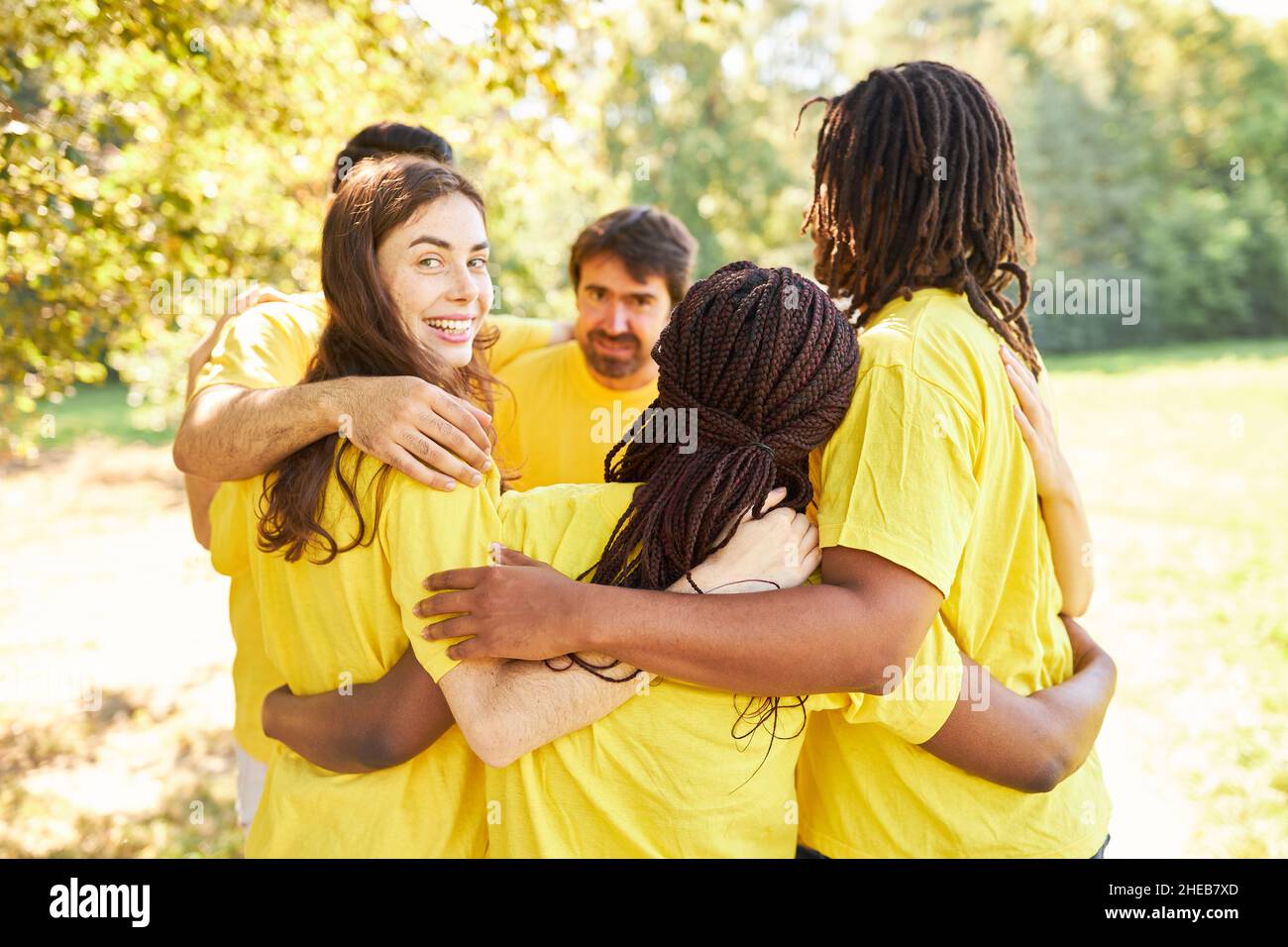 Group of hugs hi-res stock photography and images - Alamy