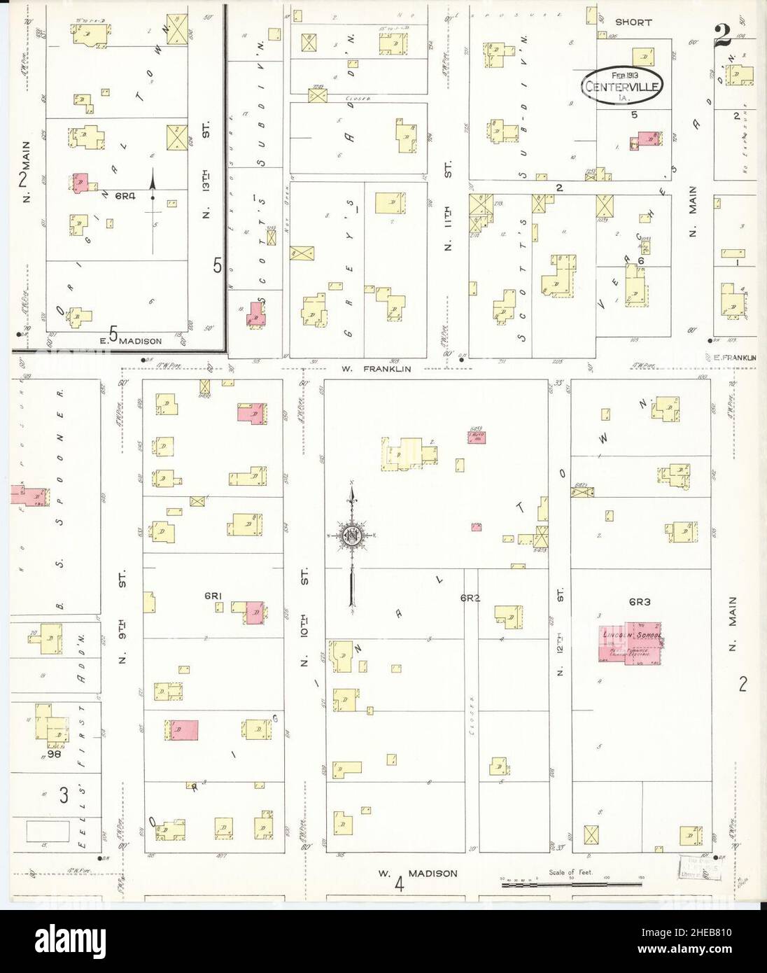 Map of centerville hi-res stock photography and images - Alamy