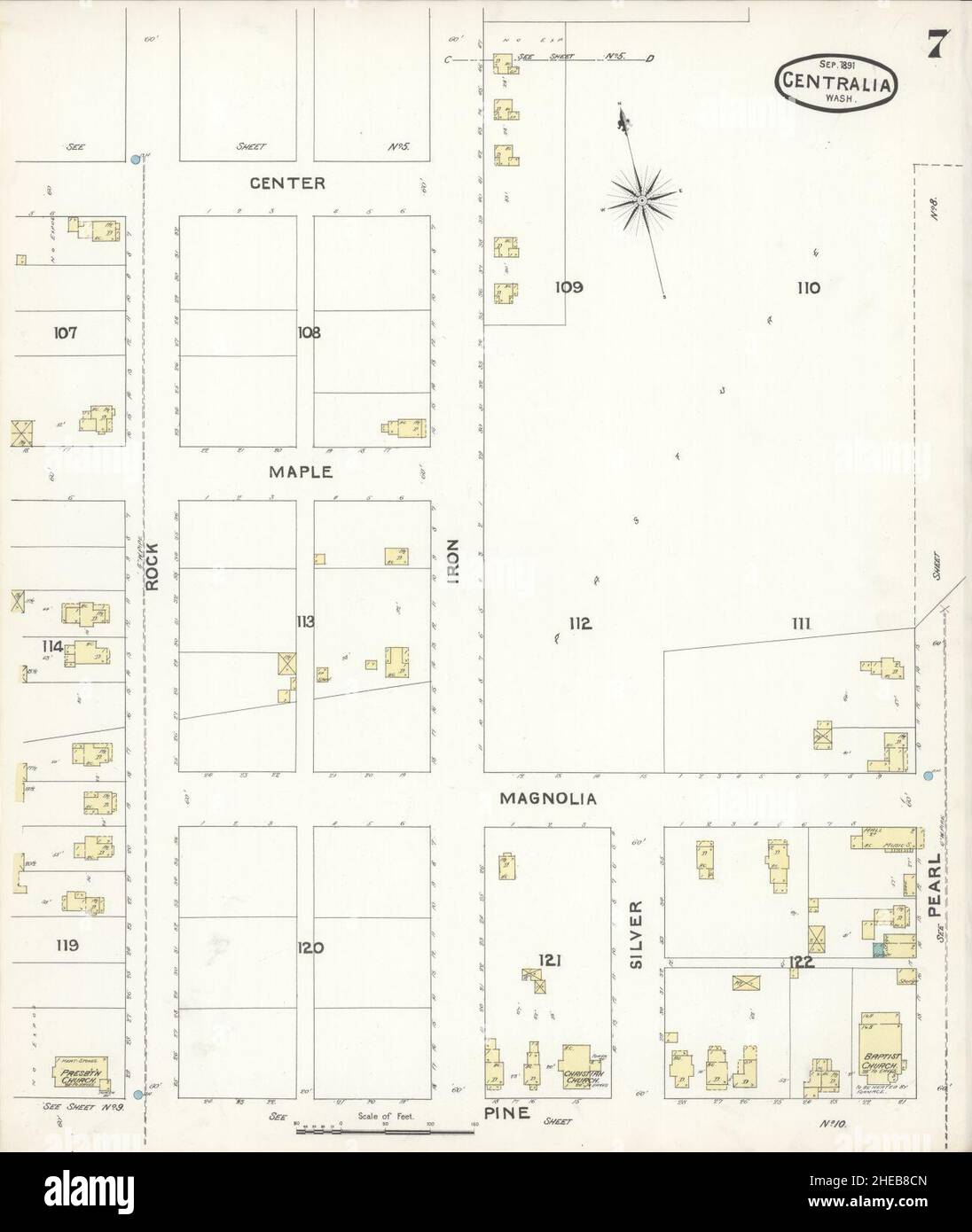 Centralia map hi-res stock photography and images - Alamy