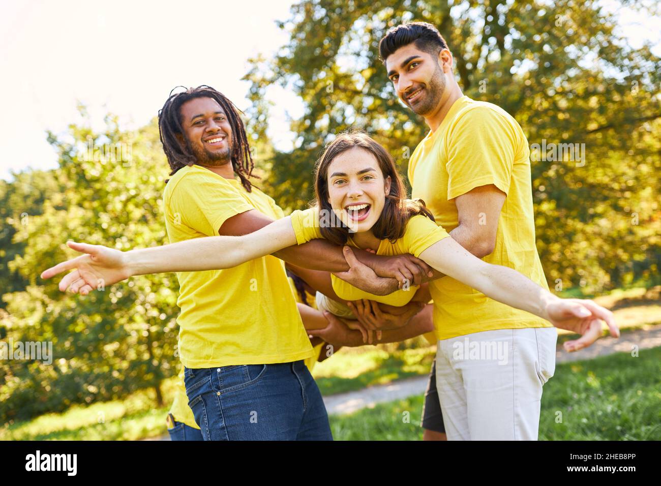 Laughing exercise hi-res stock photography and images - Alamy