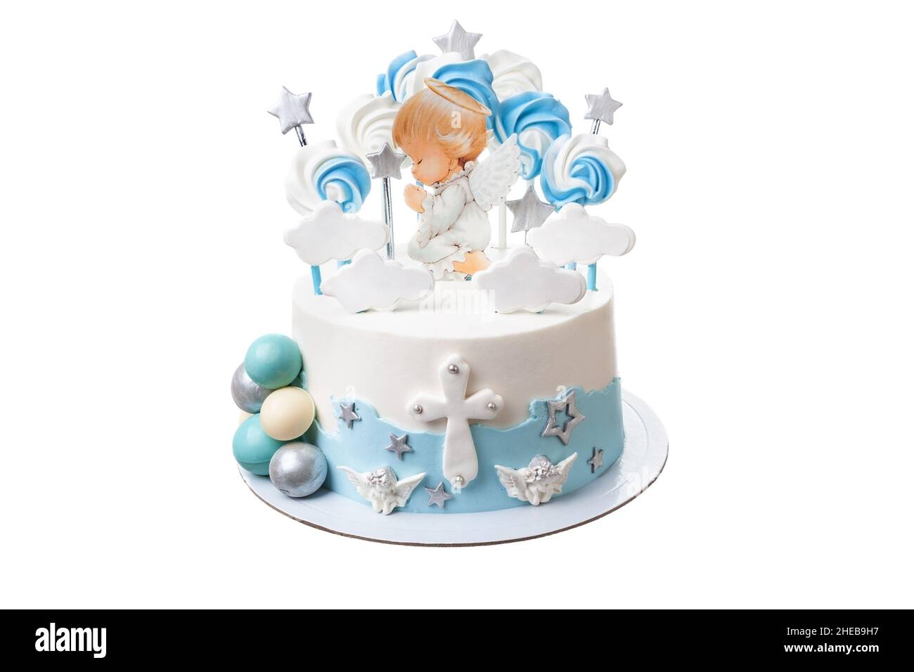 Angel food cake cream Cut Out Stock Images & Pictures - Alamy