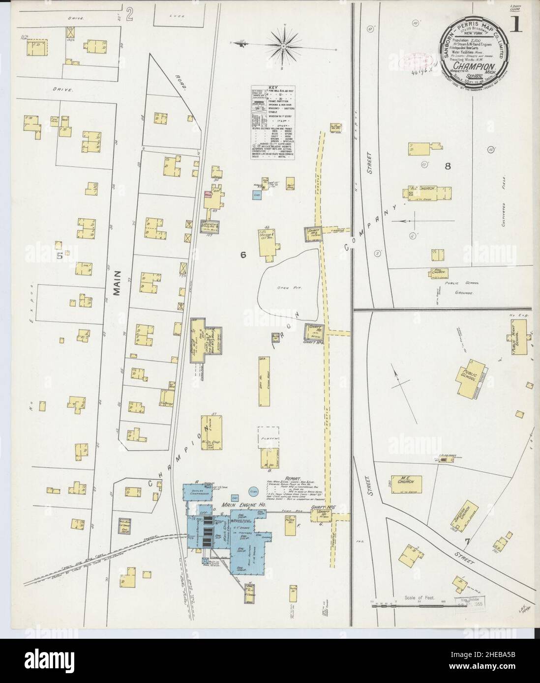 Map of champion hi-res stock photography and images - Alamy