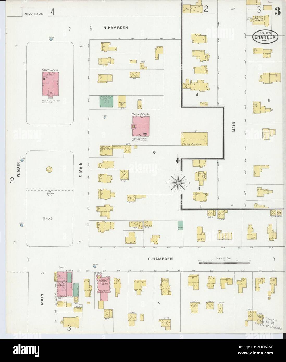 Chardon map hi-res stock photography and images - Alamy