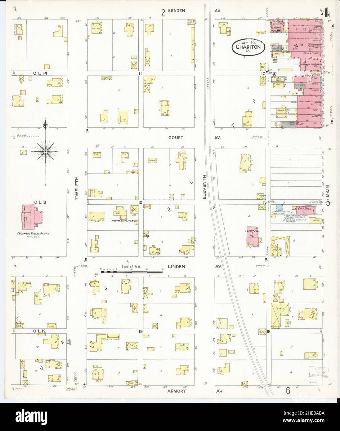 Lucas county map hi-res stock photography and images - Alamy