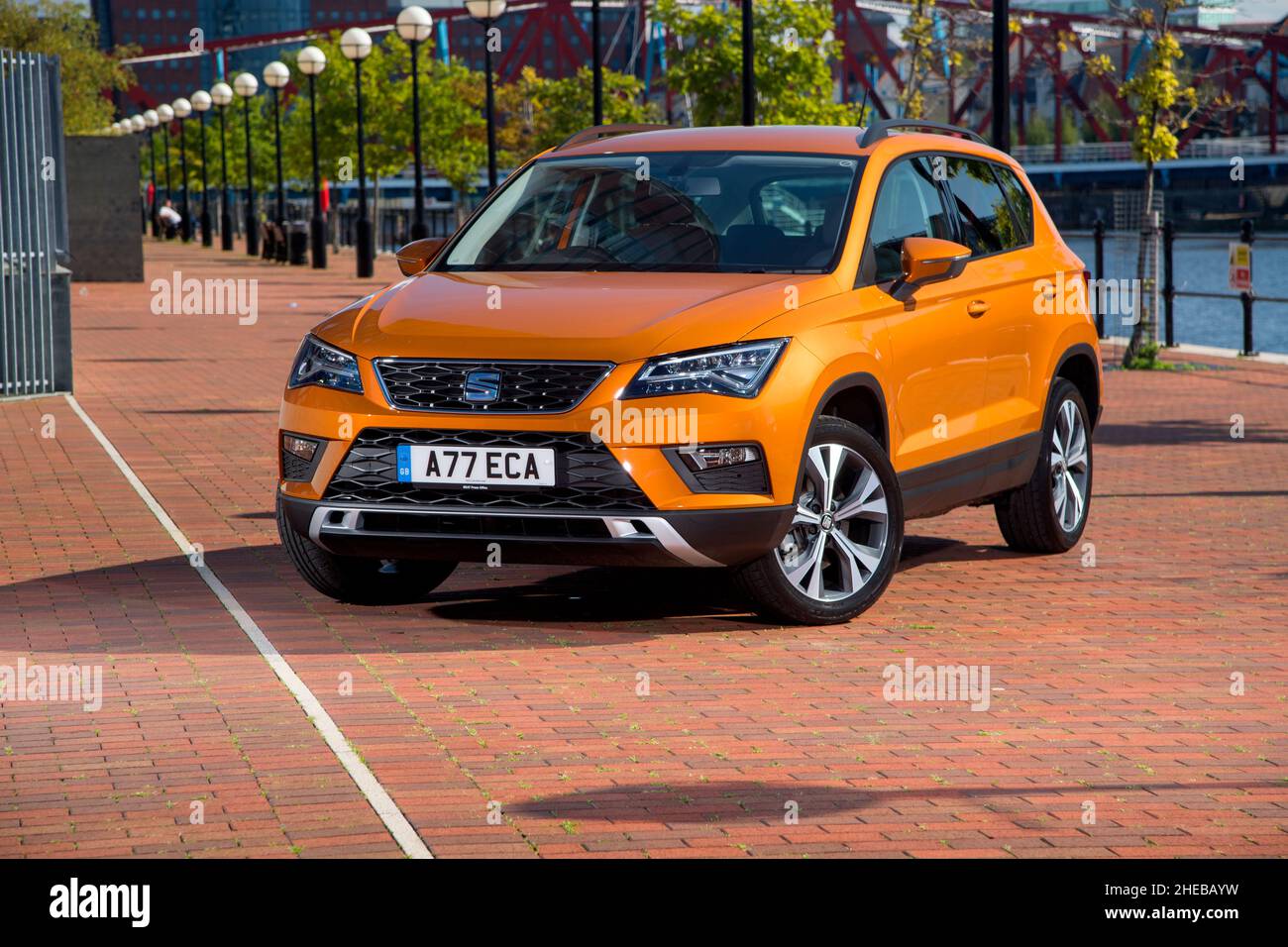 2016 SEAT Ateca Spanish built VW group SUV Stock Photo - Alamy