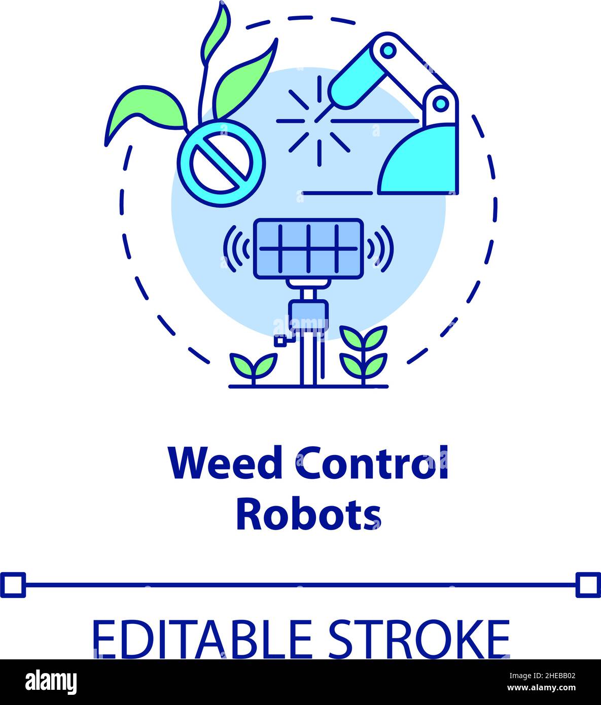 Remove weed Stock Vector Images - Alamy
