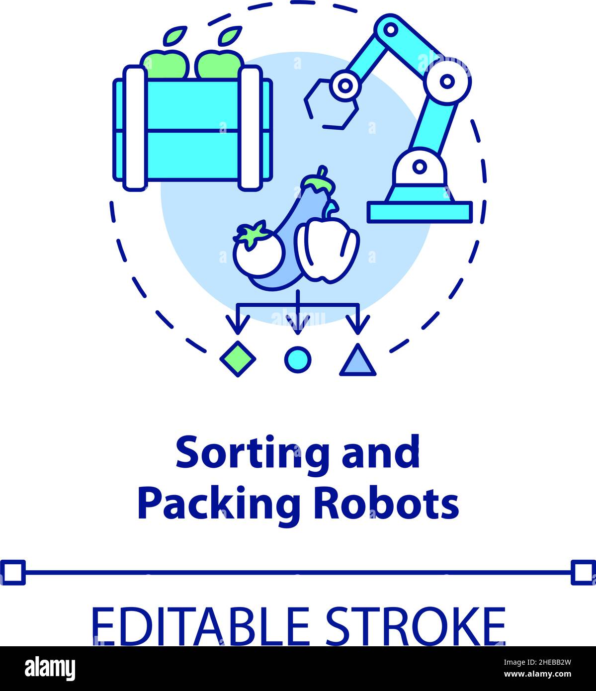Packing robots hi-res stock photography and images - Alamy