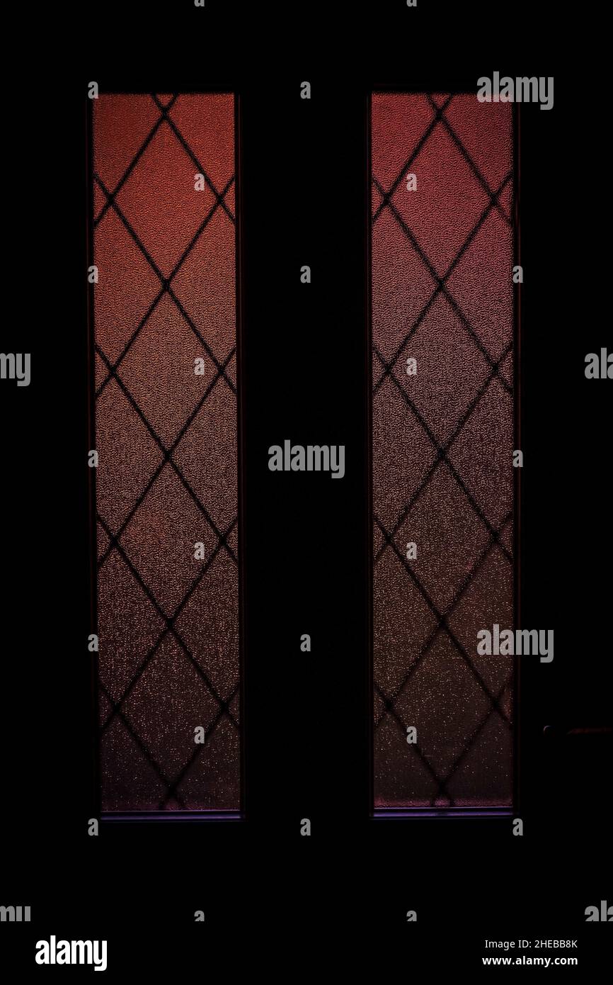 Sunrise at front door Stock Photo - Alamy