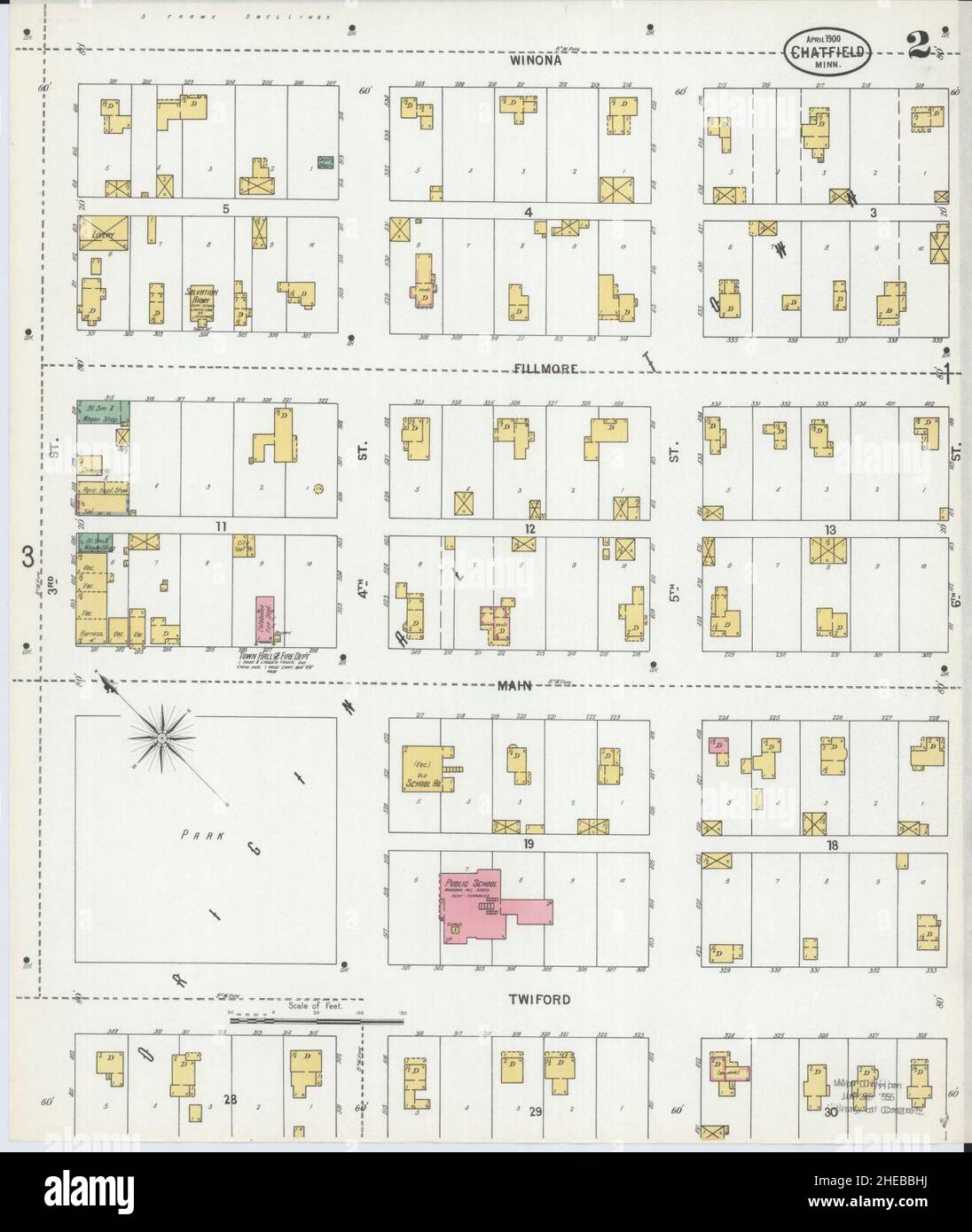 Map of chatfield hi-res stock photography and images - Alamy