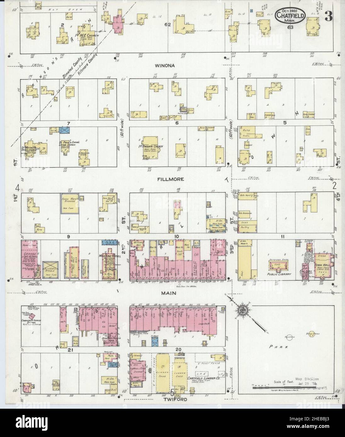 Map of chatfield hi-res stock photography and images - Alamy