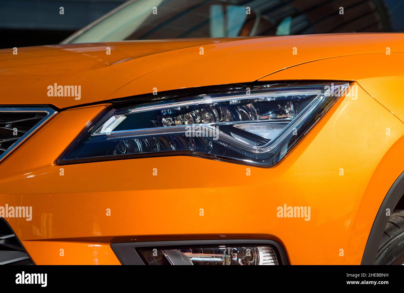 2016 SEAT Ateca Spanish built VW group SUV Stock Photo - Alamy