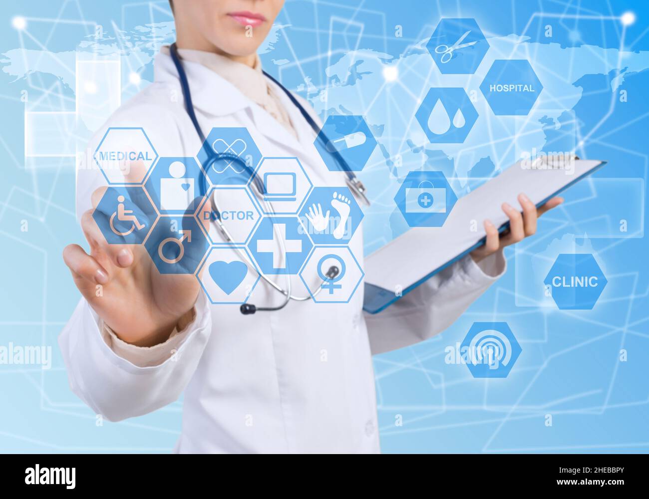 Innovative technologies in medicine Stock Photo - Alamy