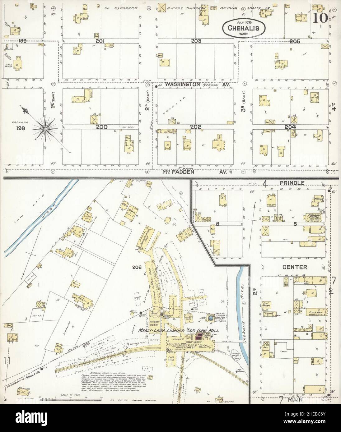 Map Of Chehalis High Resolution Stock Photography and Images - Alamy
