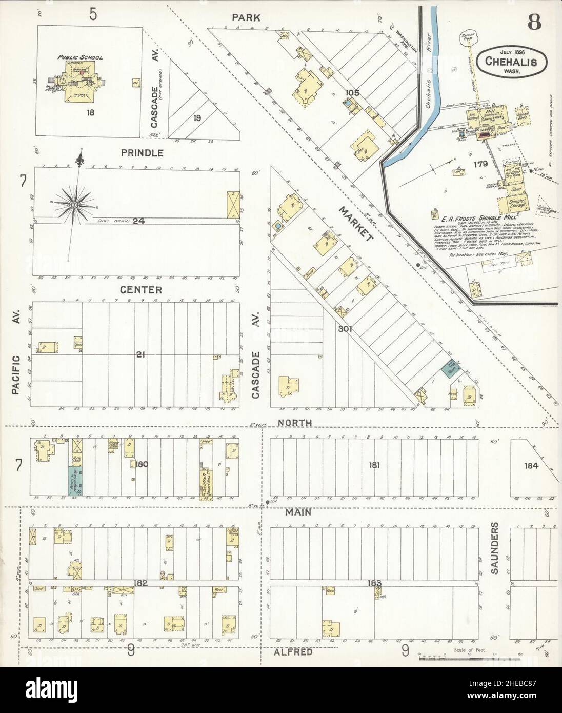 Map Of Chehalis High Resolution Stock Photography and Images - Alamy