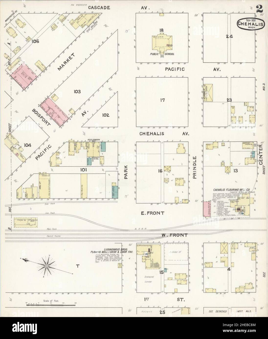 Map of chehalis hi-res stock photography and images - Alamy