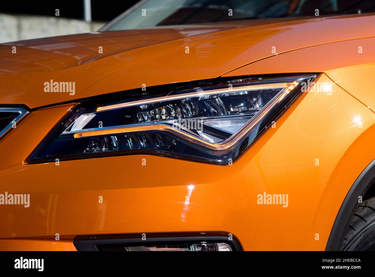 2016 SEAT Ateca Spanish built VW group SUV Stock Photo - Alamy