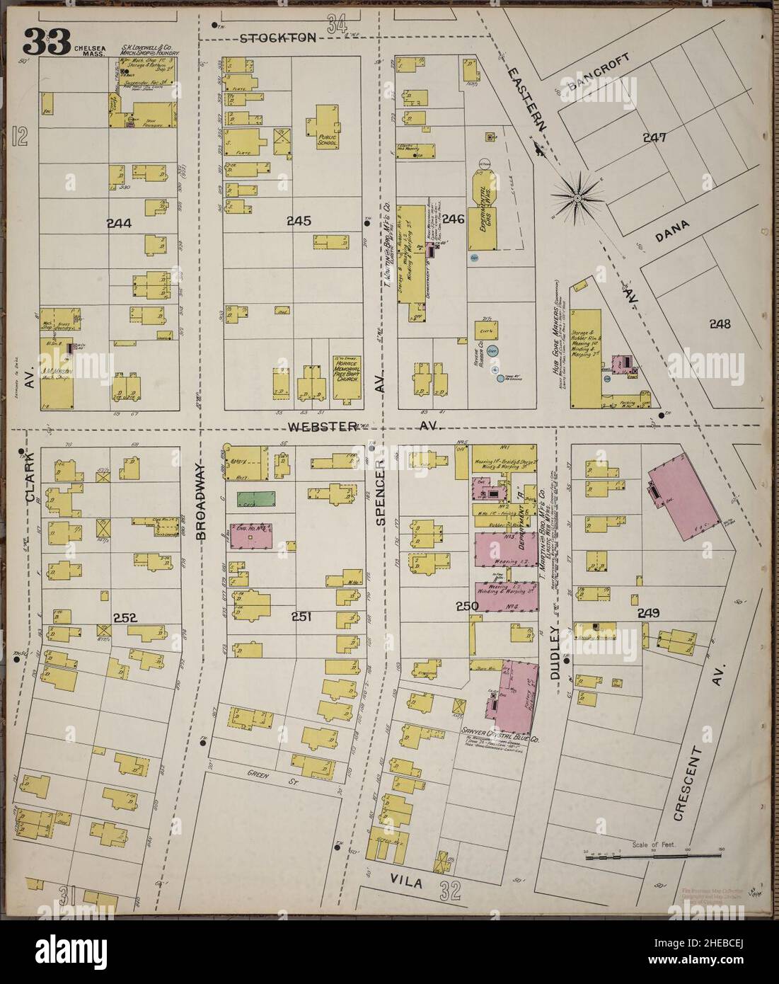 Chelsea map hi-res stock photography and images - Alamy