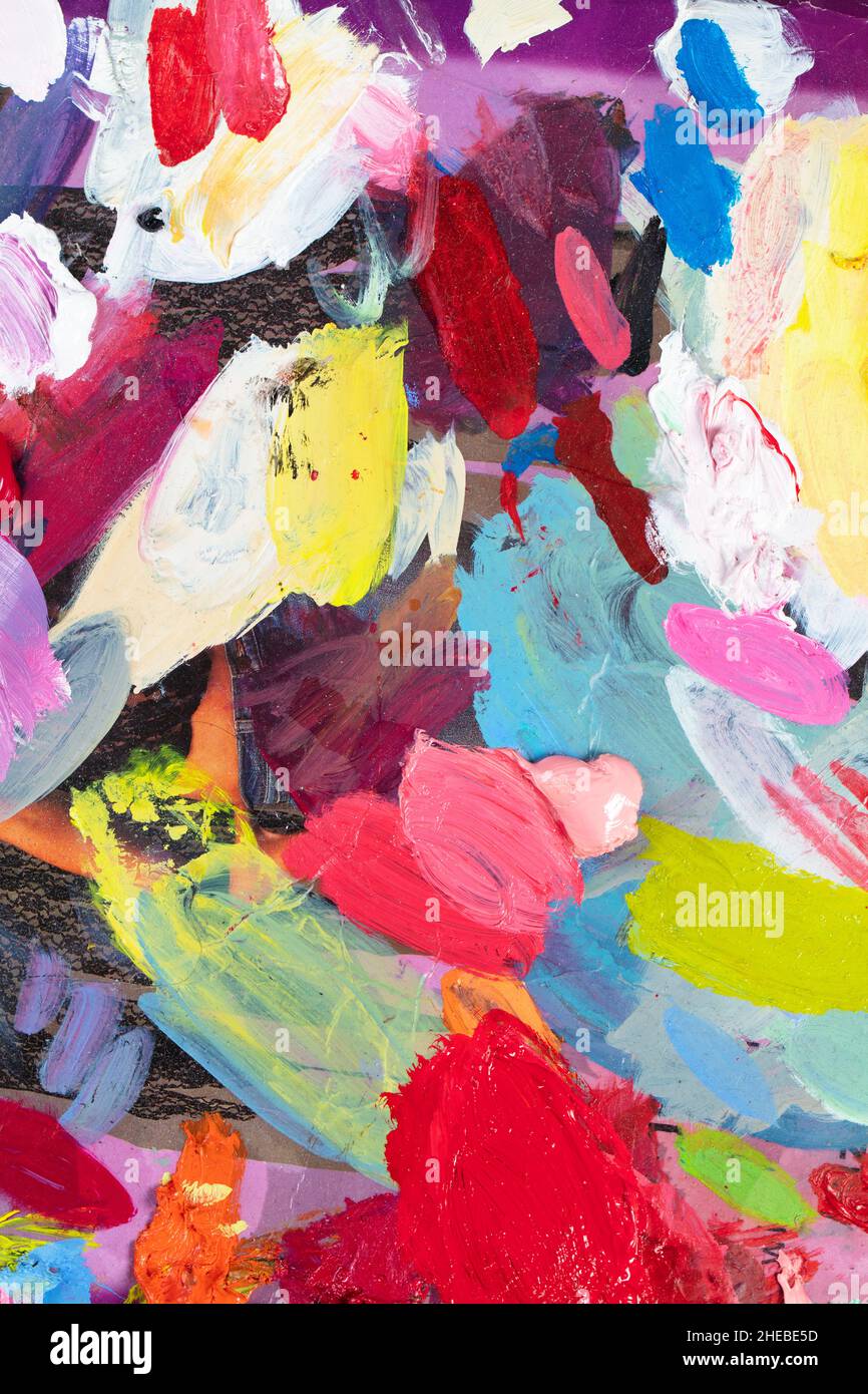 Multi colored paint splashes hi-res stock photography and images - Alamy