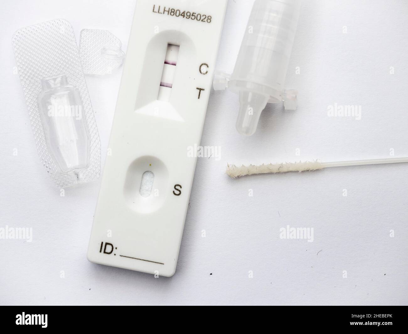 Positive rapid test hi-res stock photography and images - Alamy