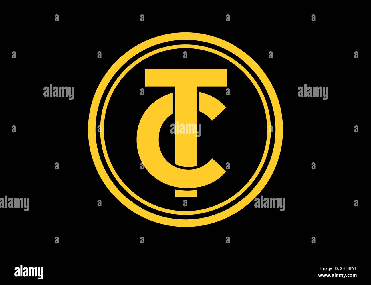 Modern simple TC initial letter design Stock Vector Image & Art - Alamy