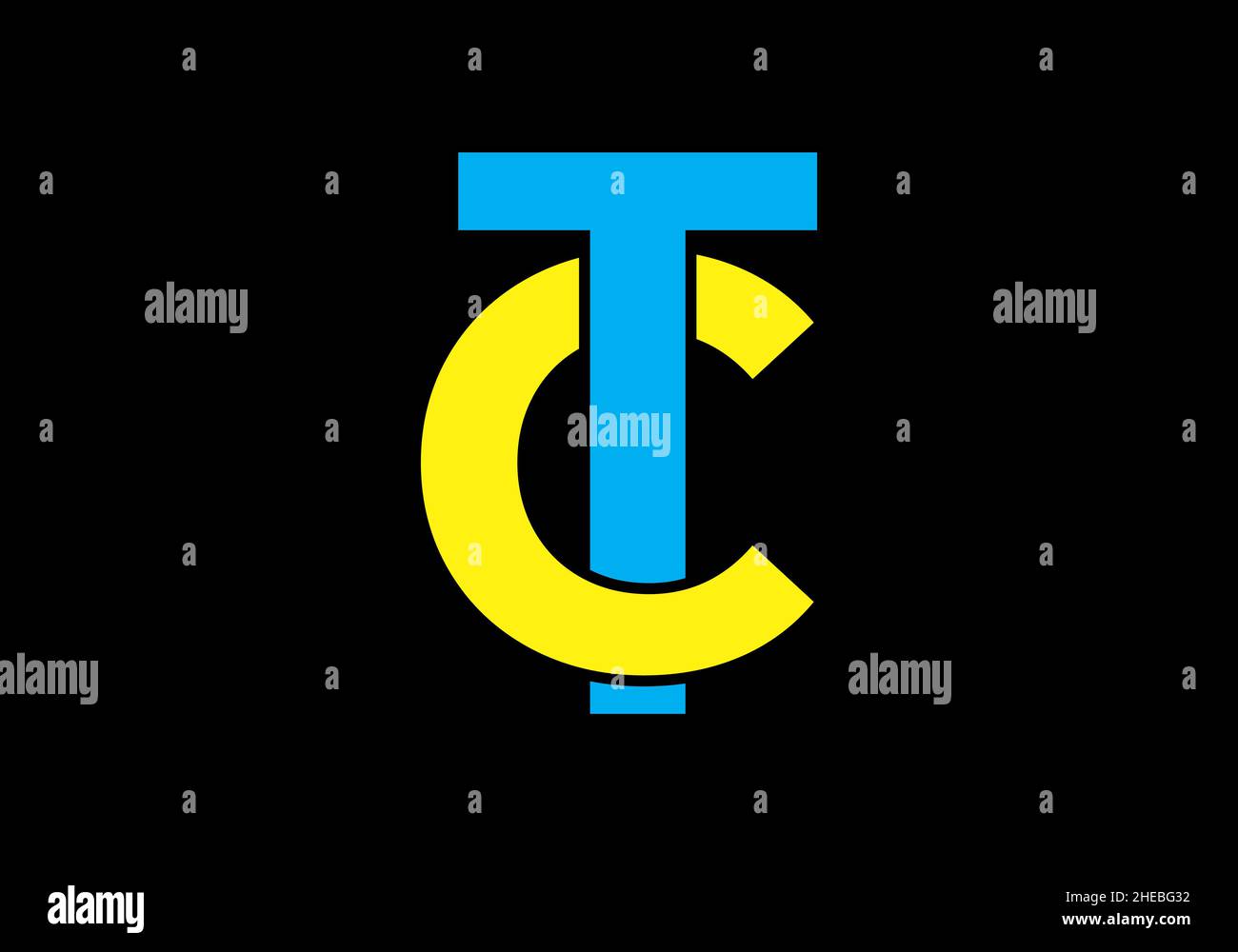 Modern simple TC initial letter design Stock Vector Image & Art - Alamy