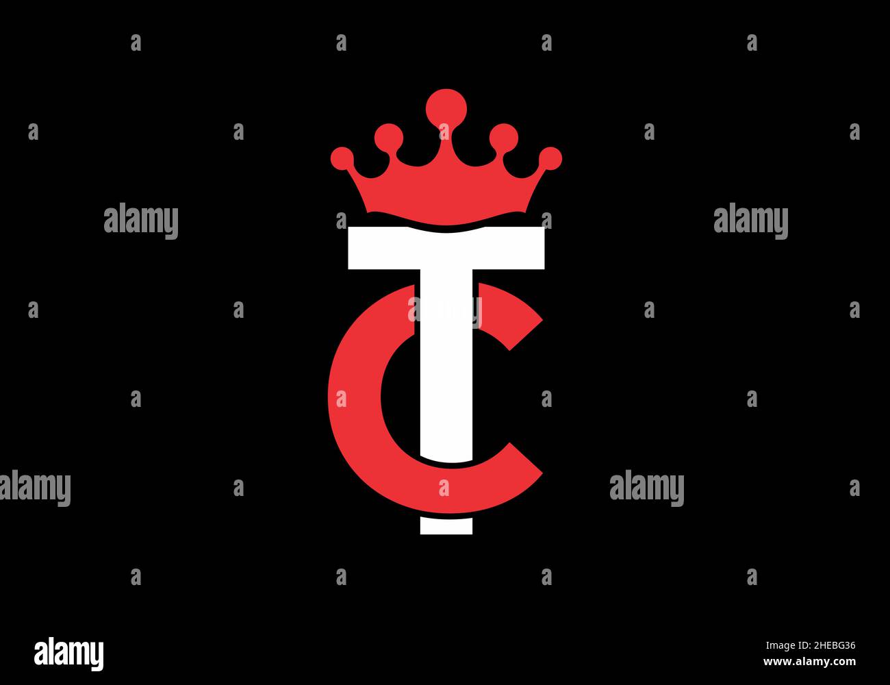 Modern simple TC initial letter design Stock Vector Image & Art - Alamy