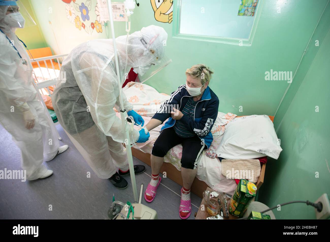 Belarus, the city of Gomil, Department of the hospital for patients ...