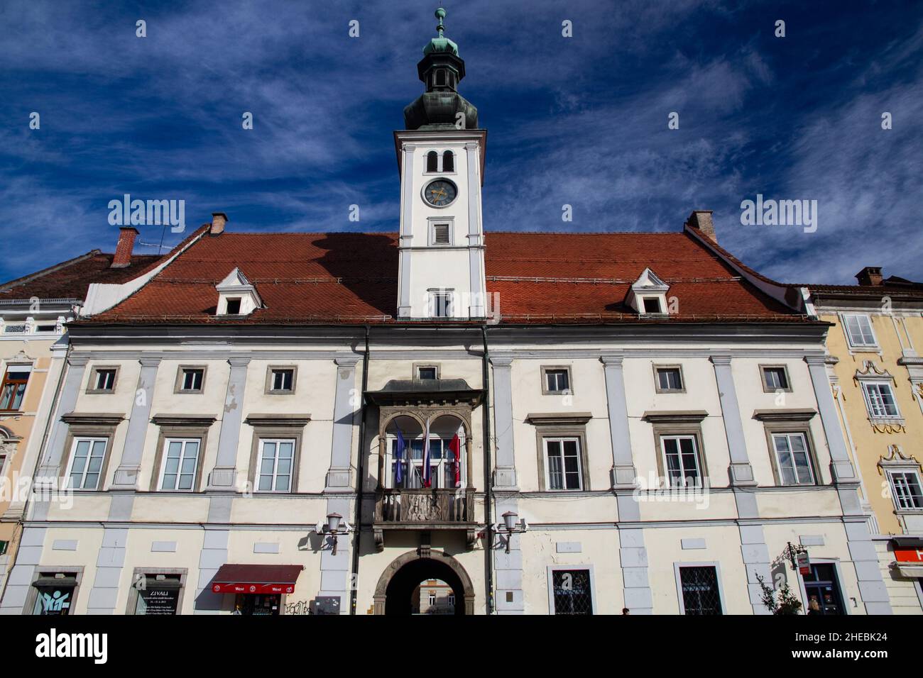 Maribor Town Hall, Maribor, Slovenia is the second-largest city in ...