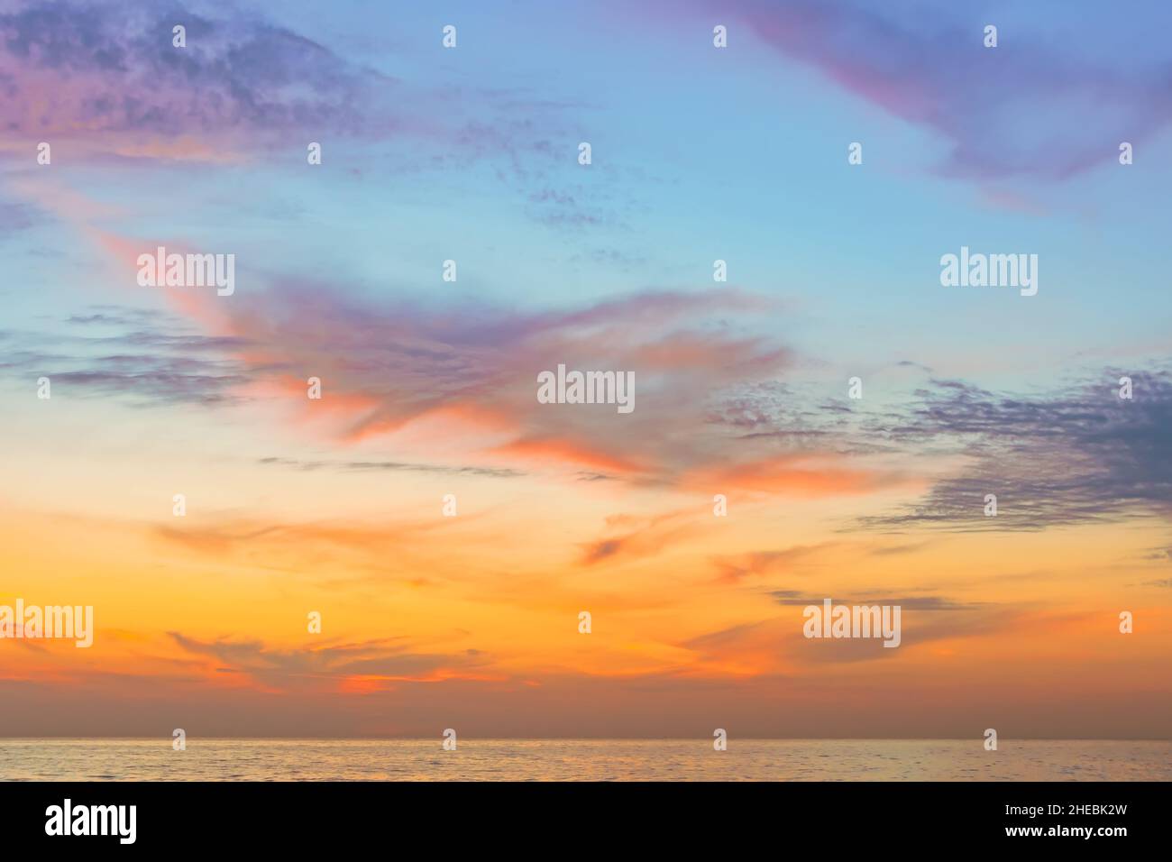 Sunset over dramatic background hi-res stock photography and images - Alamy