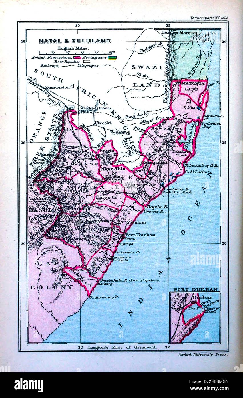 British colonies map hi-res stock photography and images - Alamy