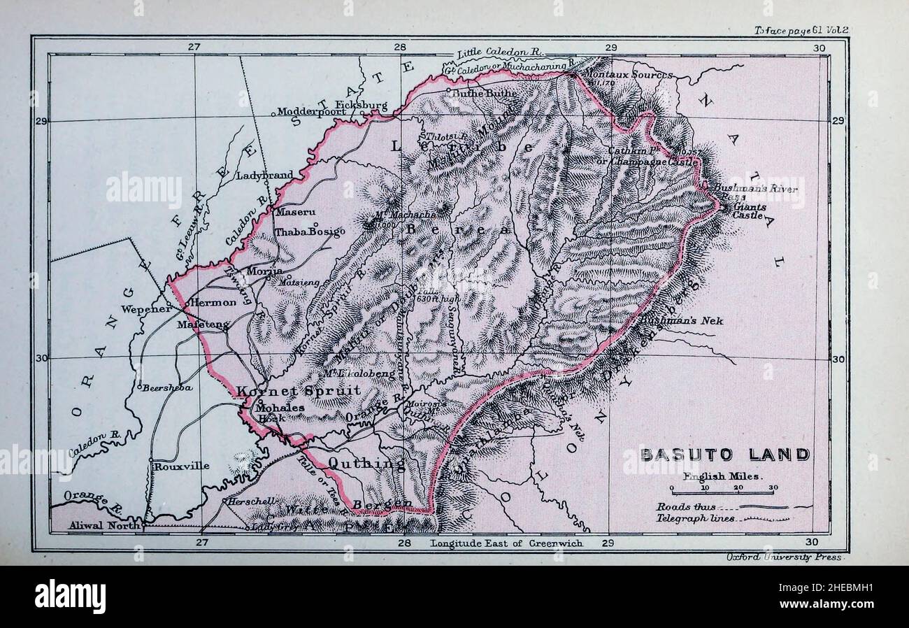 Ethnographical map hi-res stock photography and images - Alamy