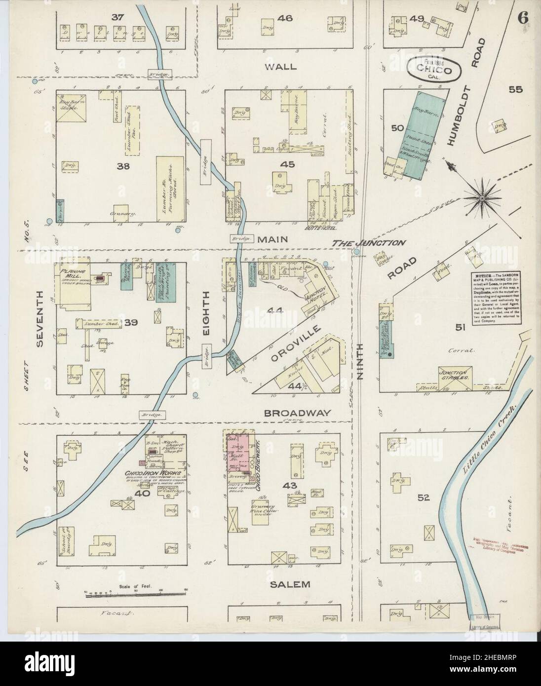 Map of chico hi-res stock photography and images - Alamy