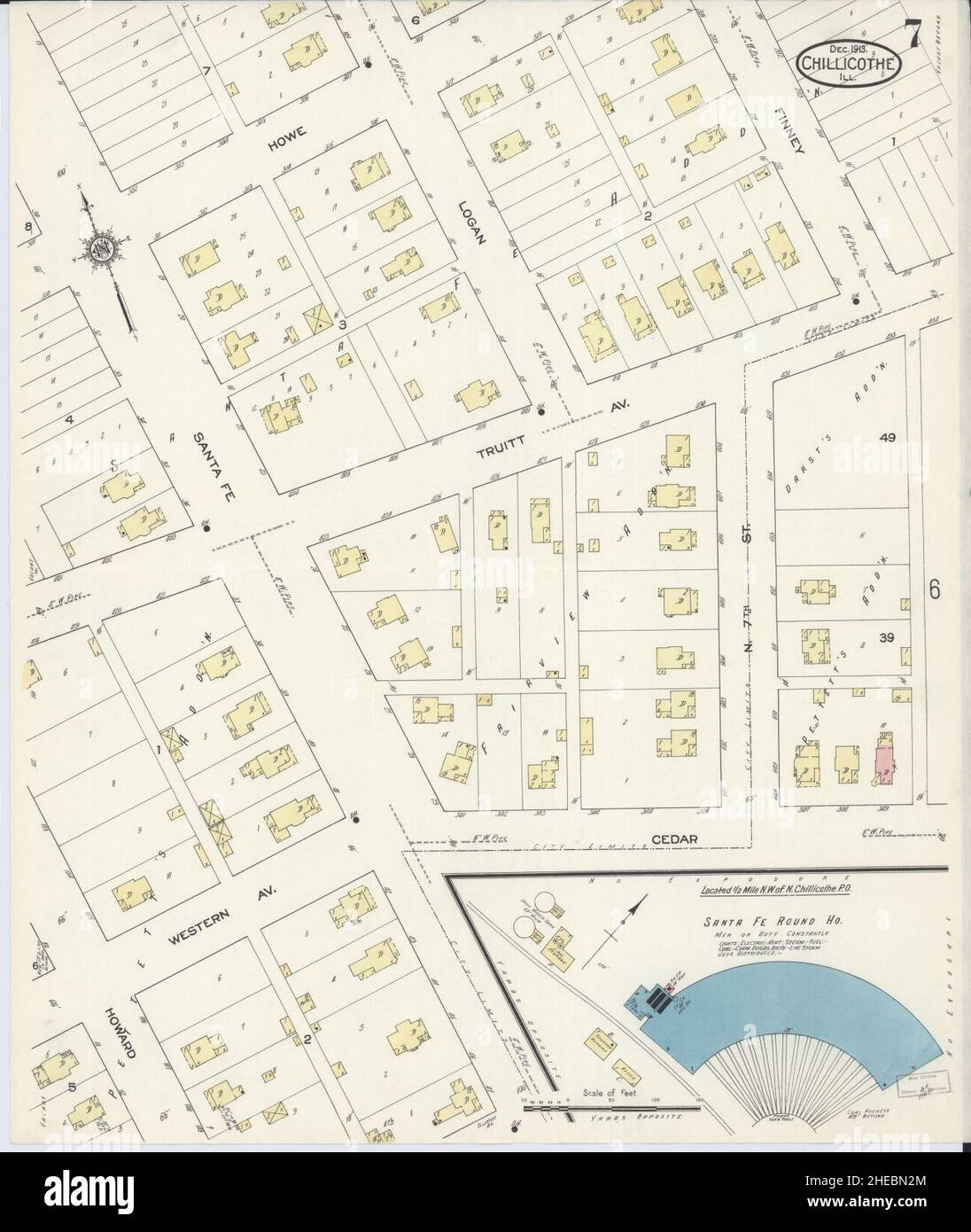 Chillicothe illinois map hi-res stock photography and images - Alamy