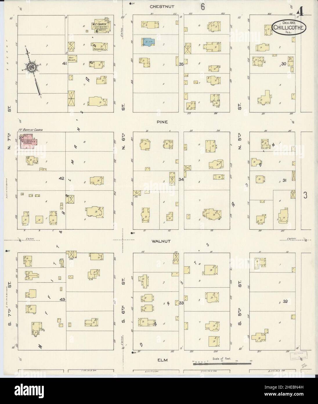 Chillicothe illinois map hi-res stock photography and images - Alamy