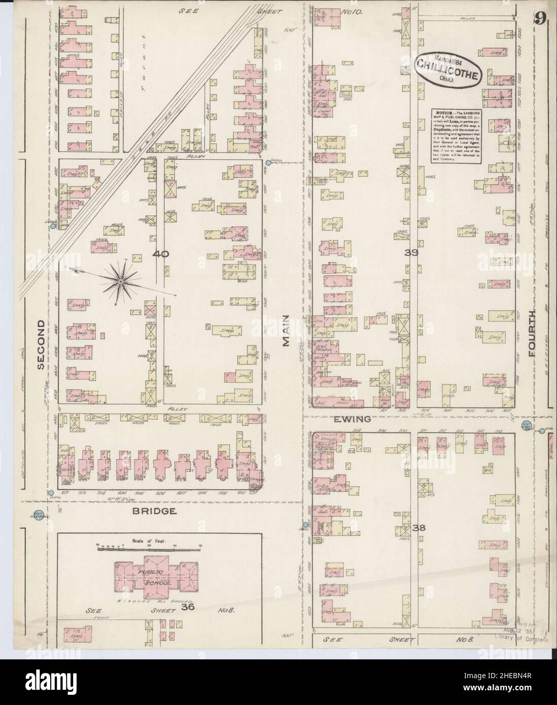 Chillicothe ohio map hi-res stock photography and images - Alamy