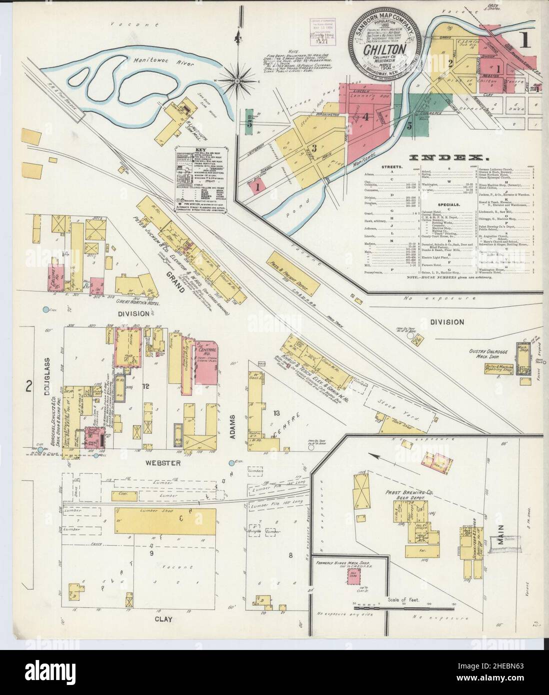 Calumet map hi-res stock photography and images - Alamy