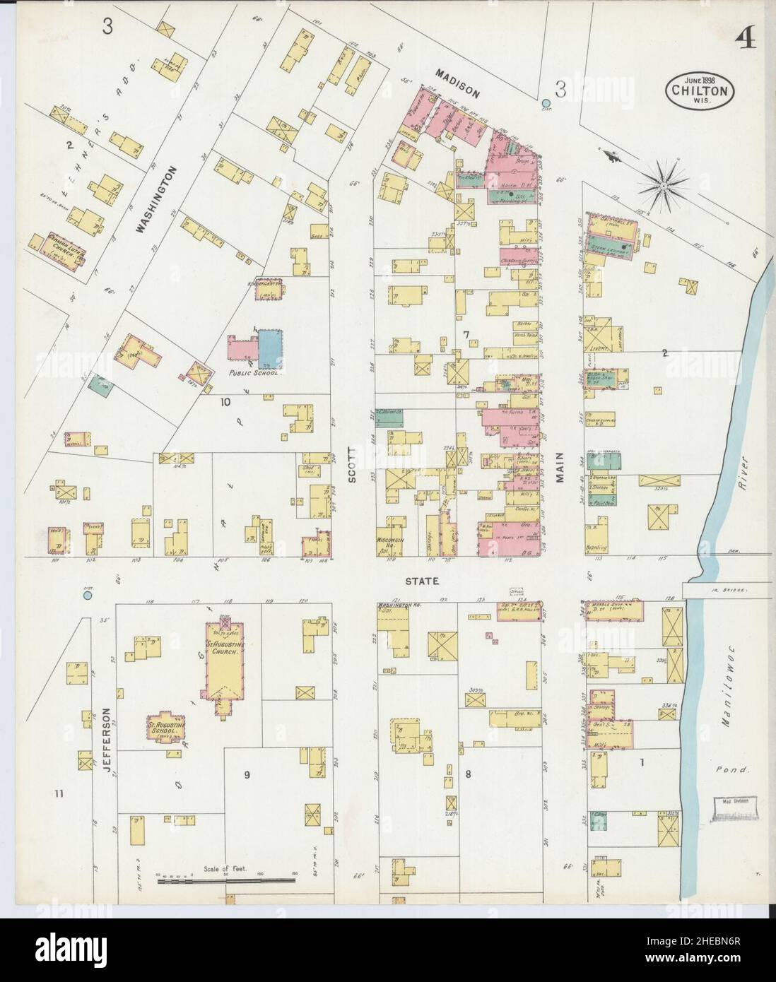 Calumet map hi-res stock photography and images - Alamy