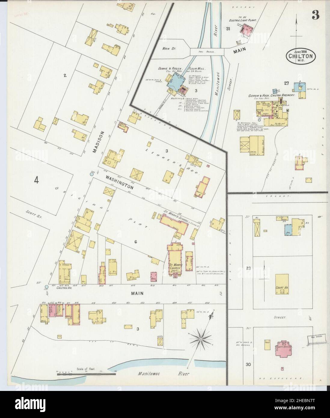 Calumet map hi-res stock photography and images - Alamy