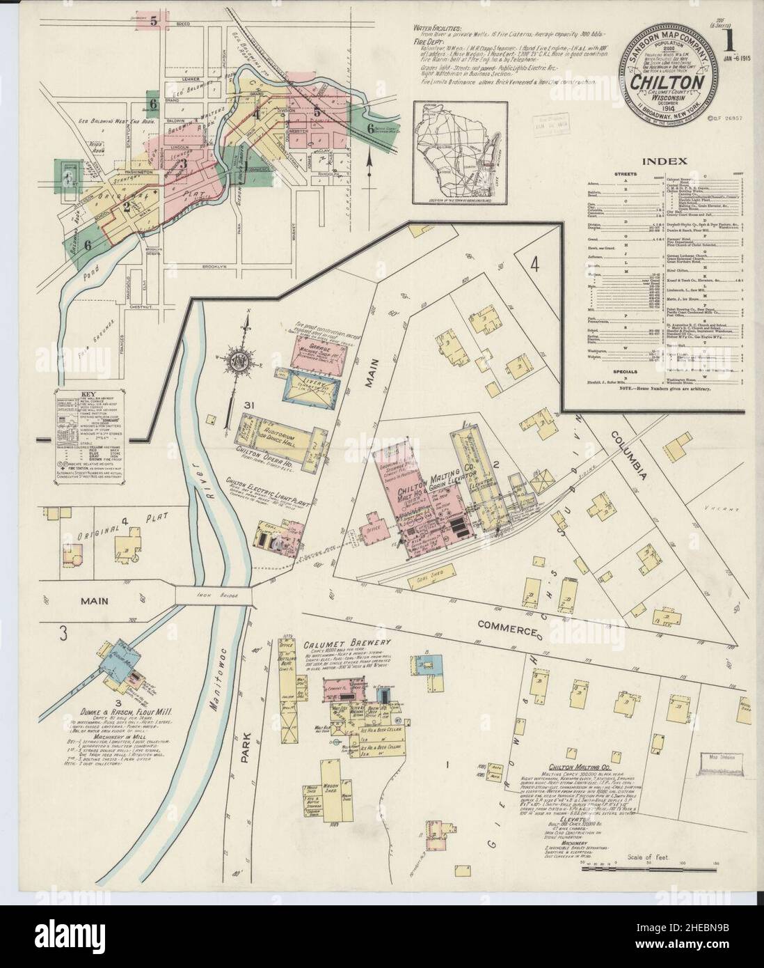 Sanborn Fire Insurance Map from Chilton, Calumet County, Wisconsin ... Sanborn Fire Insurance Map from Chilton, Calumet County, Wisconsin ...