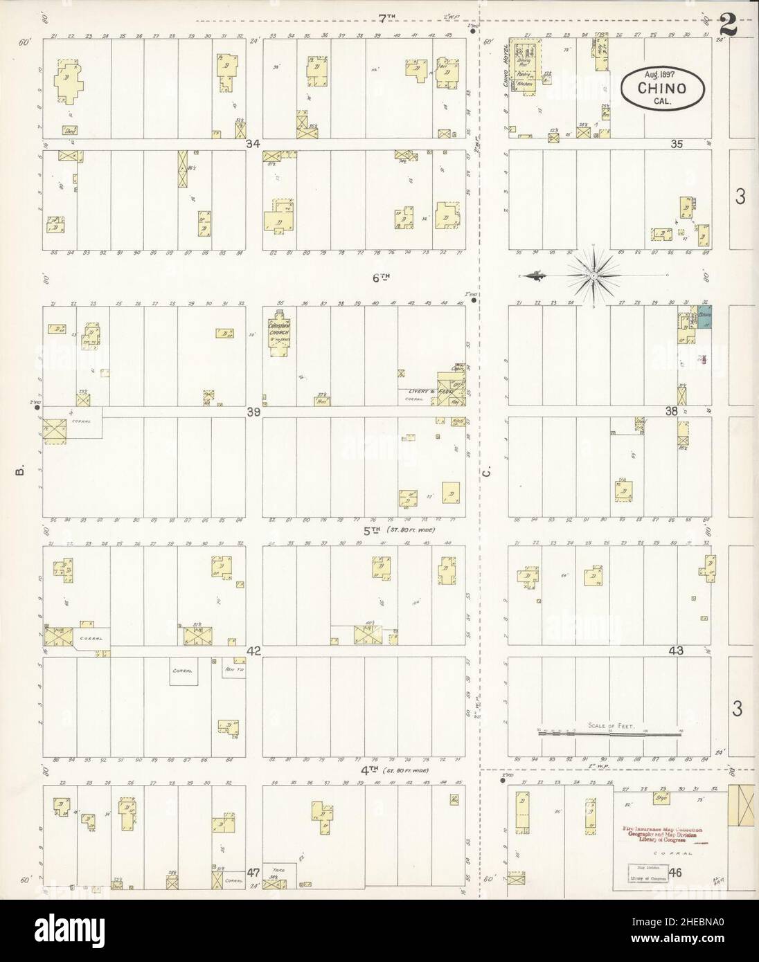 Chino map hi-res stock photography and images - Alamy