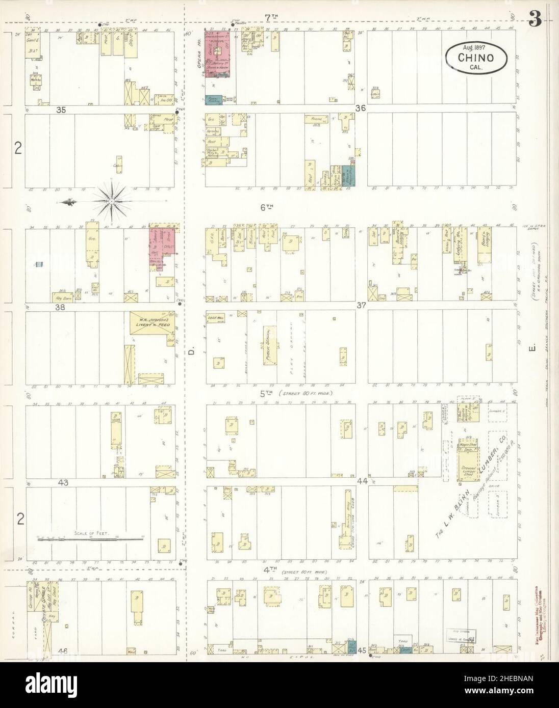 San bernardino county map hi-res stock photography and images - Alamy