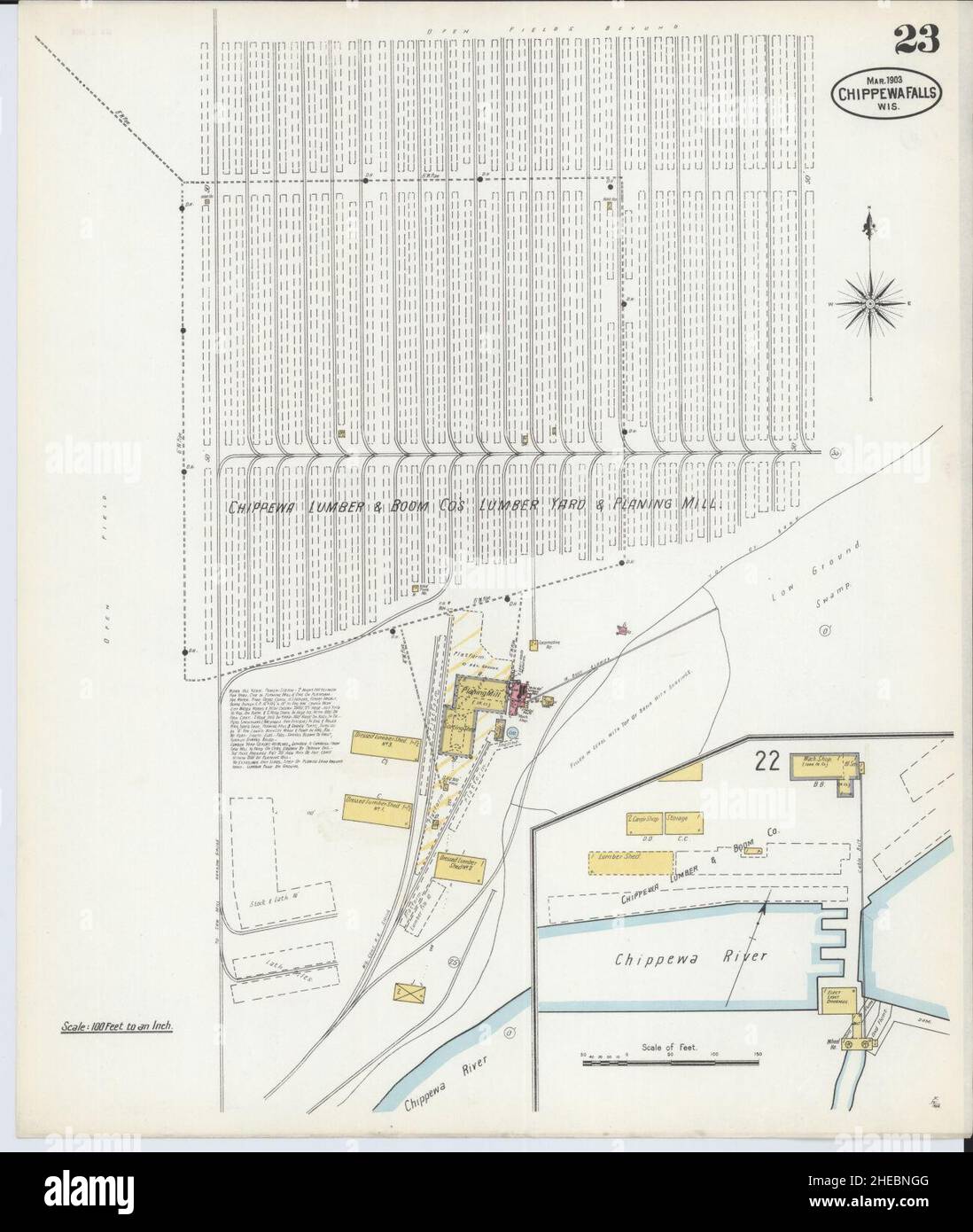 Map of chippewa falls hi-res stock photography and images - Alamy
