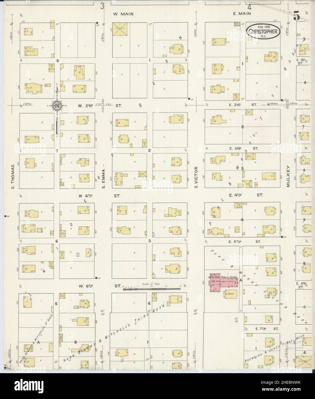 Christopher illinois map hi-res stock photography and images - Alamy