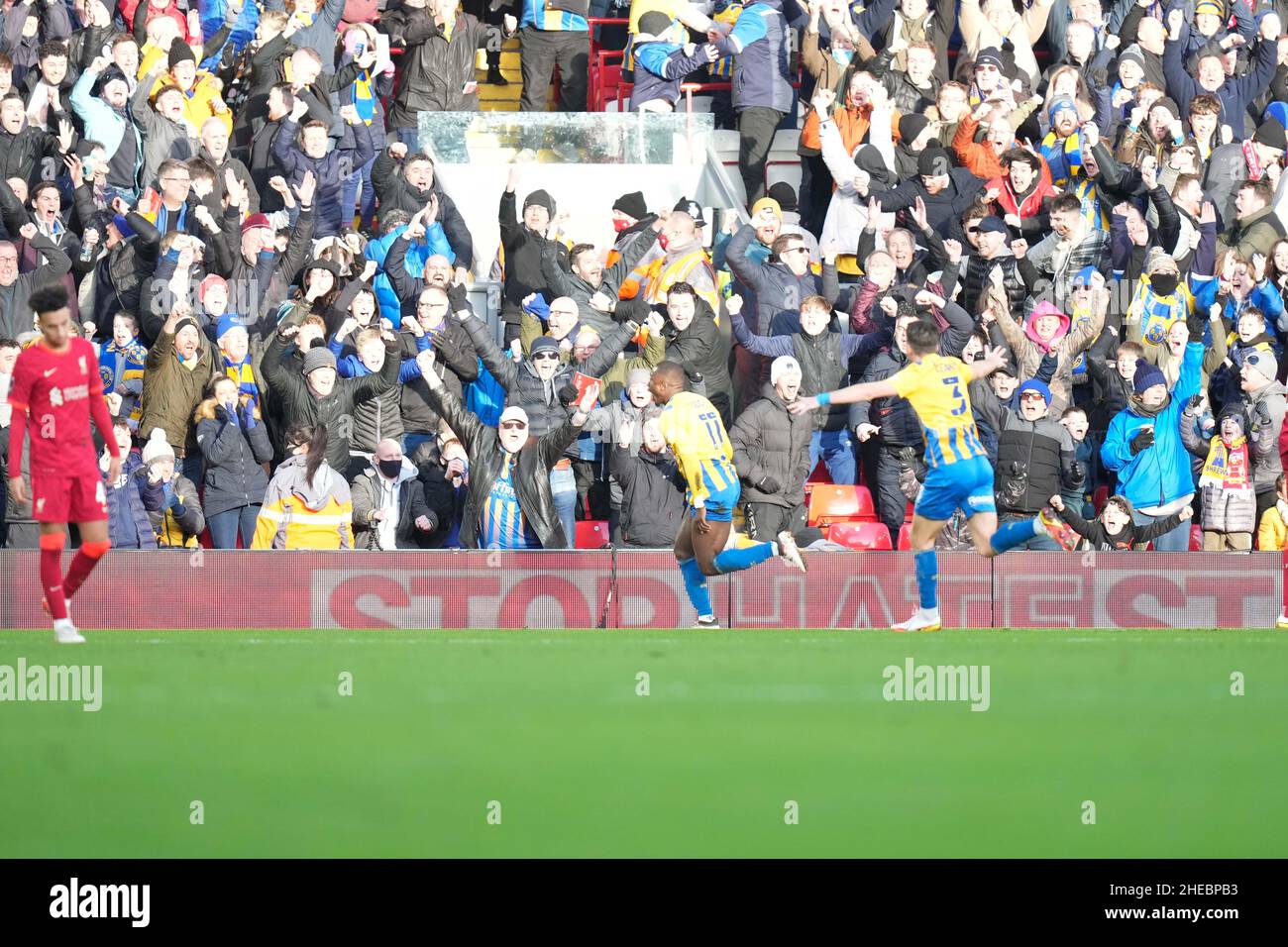 Shrewsbury town liverpool udoh hi-res stock photography and images - Alamy