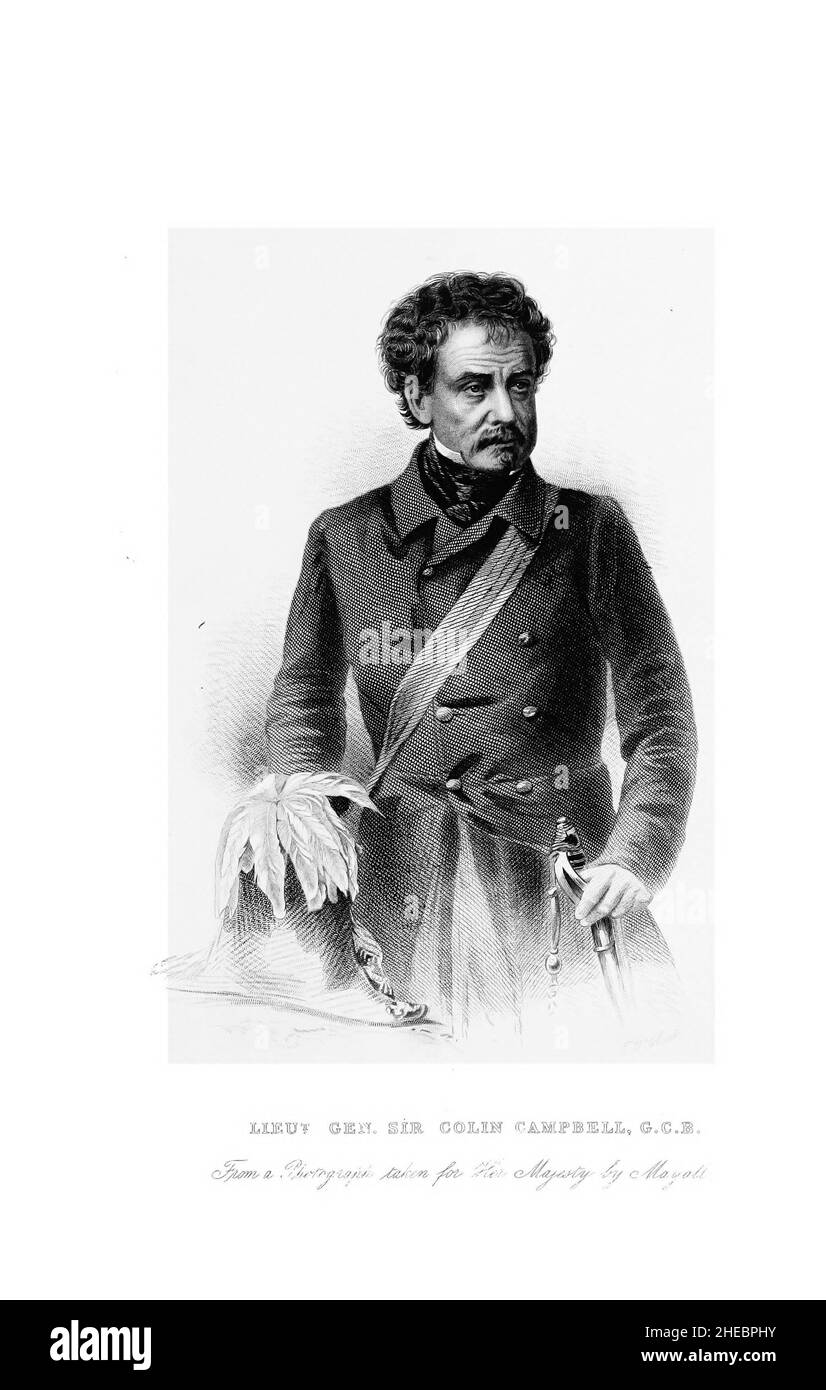 Lieutenant général sir colin campbell Cut Out Stock Images & Pictures ...