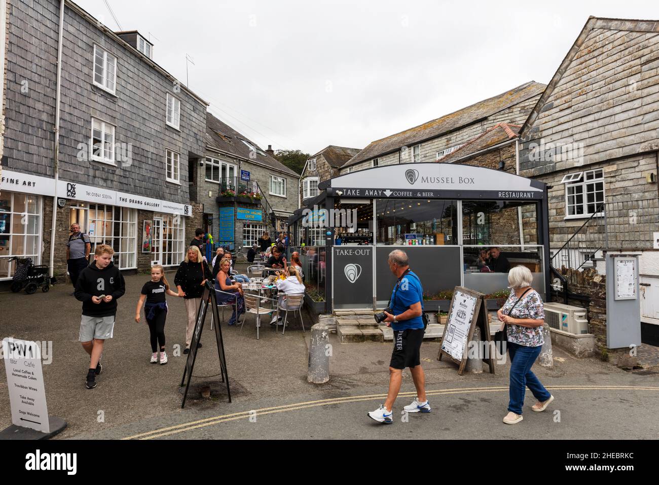 Padstow Town, Cornwall, UK, England, Padstow Cornwall, Padstow UK ...