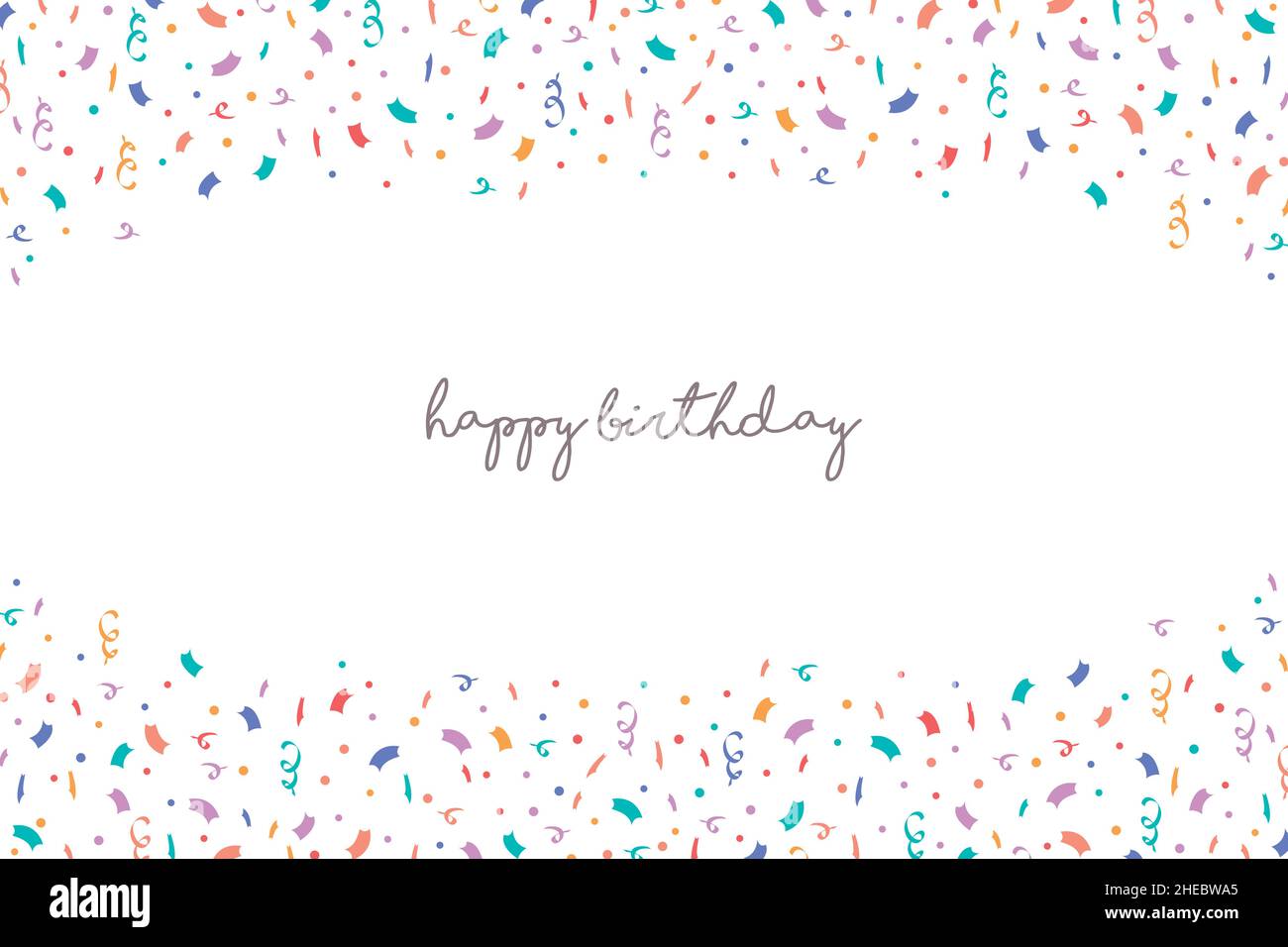 Party garland birthday Stock Vector Images - Alamy